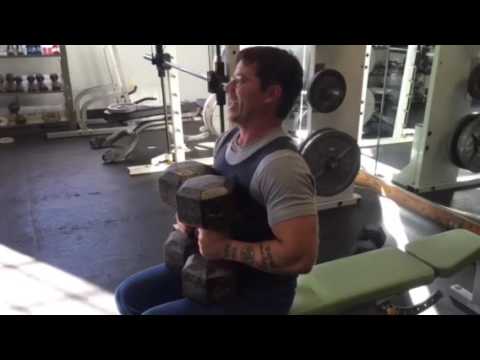 90 pound dumb bells - YouTube