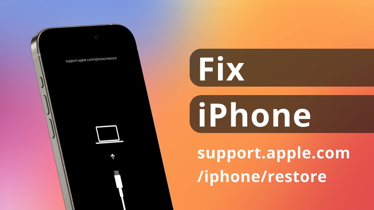 Top 3 Ways to Fix support.apple.com/iphone/restore iPhone [2025] - YouTube