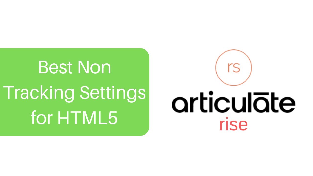 Articulate Rise 360 Settings for WordPress or any LMS ( without ...