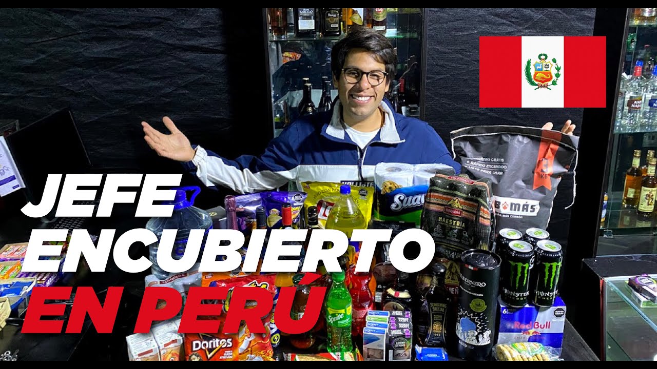 JEFE ENCUBIERTO PERÚ - RETO NEGOCIO FÍSICO (Capítulo 2) 🇵🇪 | Rommel ...