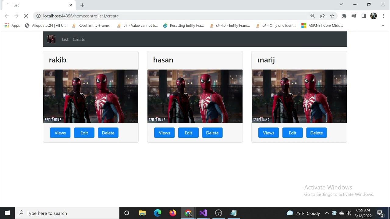The model item passed into the ViewDataDictionary is of type 'f__AnonymousType0`1[System.Int32 ...