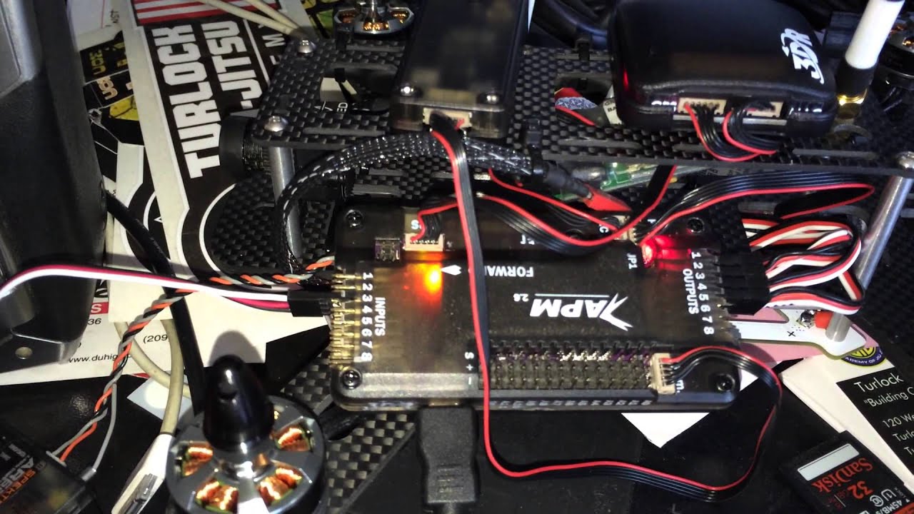 APM 2.6 Orage Light Blinking - YouTube