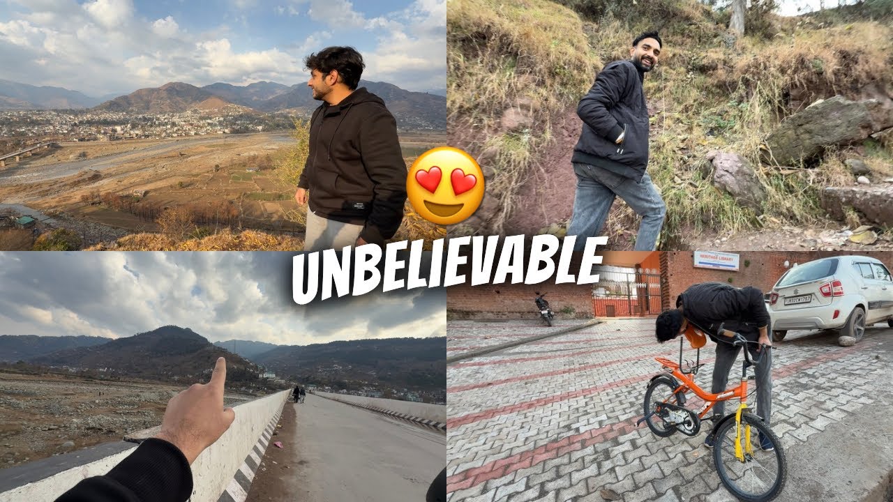 Wow 😍 Poonch city ka view yahan se pehli vaar dekha!!! - YouTube