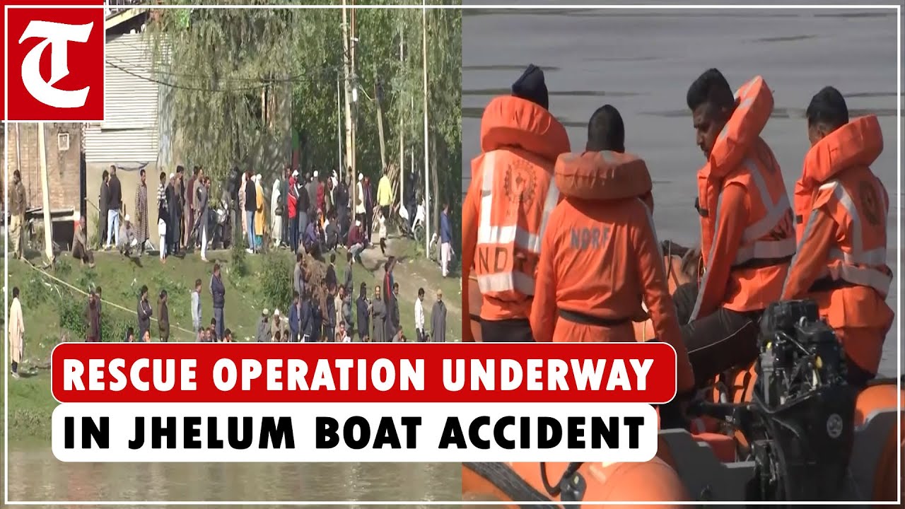 Rescue operation underway on second day after Jhelum boat accident in ...