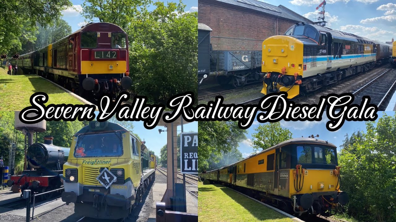Severn Valley Railway Spring Diesel Gala 2024 | 14 Locos | 20 Minutes ...