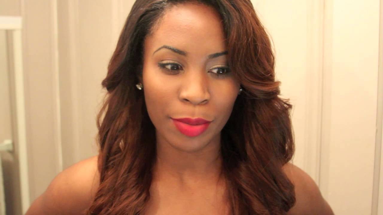 RPG SHOW Khloe Kardashian Inspired wig + Ruby Woo :)))) - YouTube