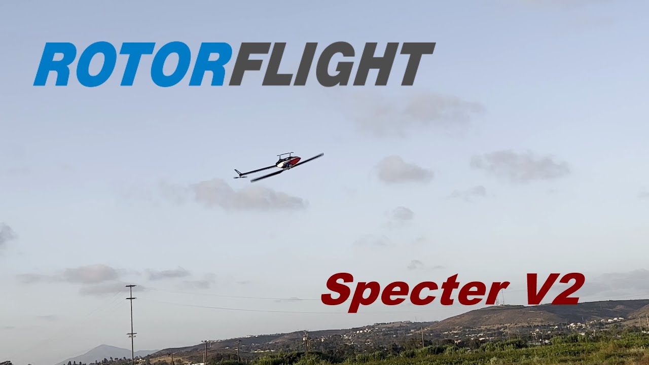 Specter V2 with Rotorflight 2 Snapshot 20230602 - YouTube