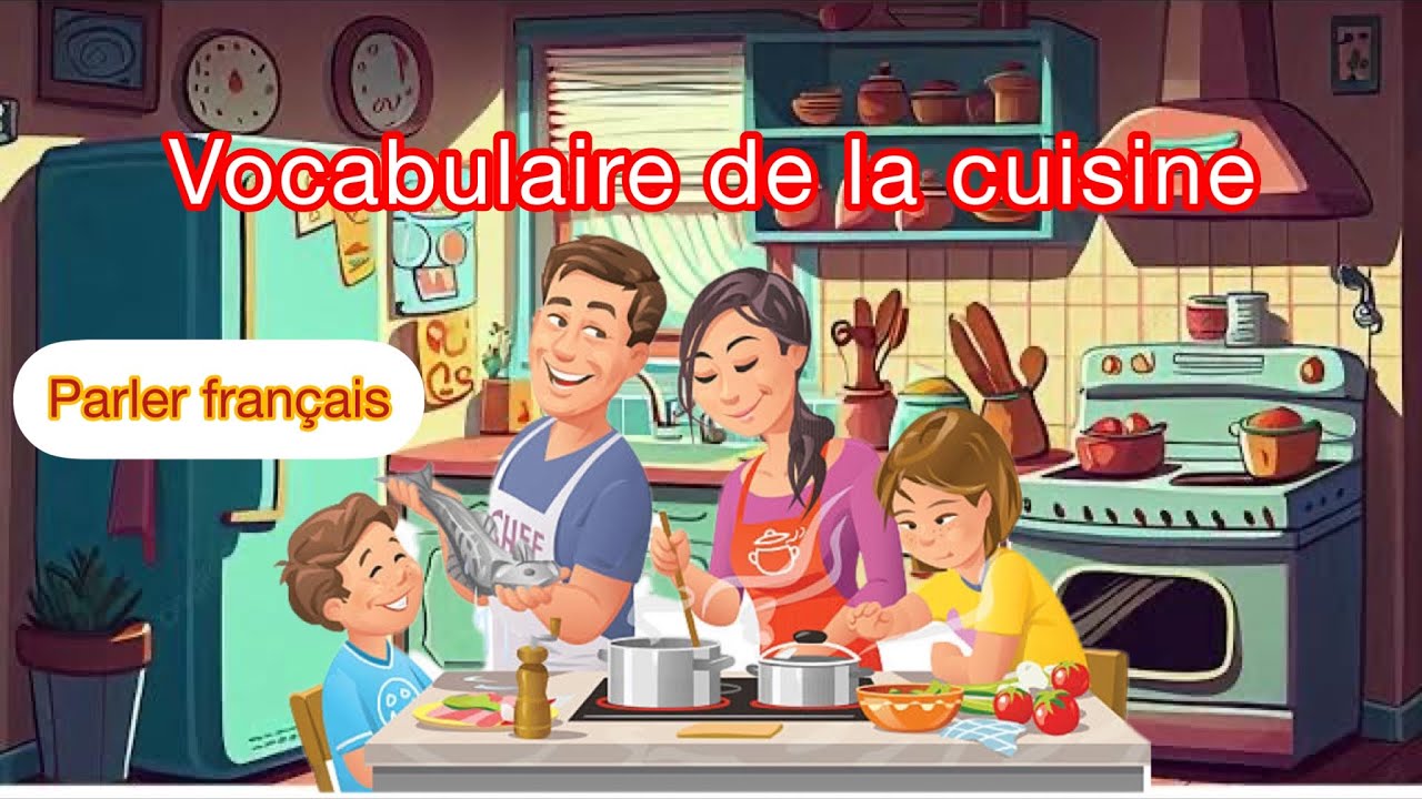 Listen and practice vocabulary/Vocabulaire de la cuisine - YouTube