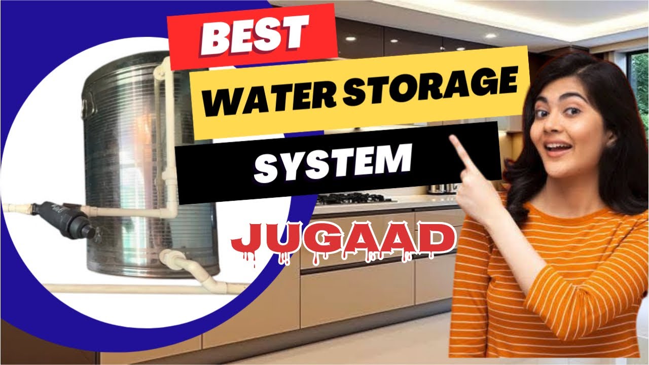 Best water storage system | Small kitchen countertop organization ...