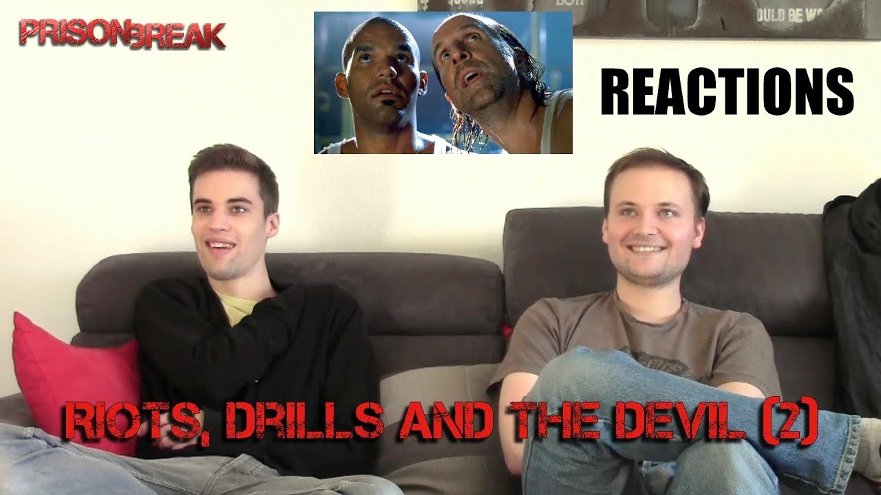 Prison Break 1x07 "Riots, Drills and the Devil (2)" REACTIONS - YouTube