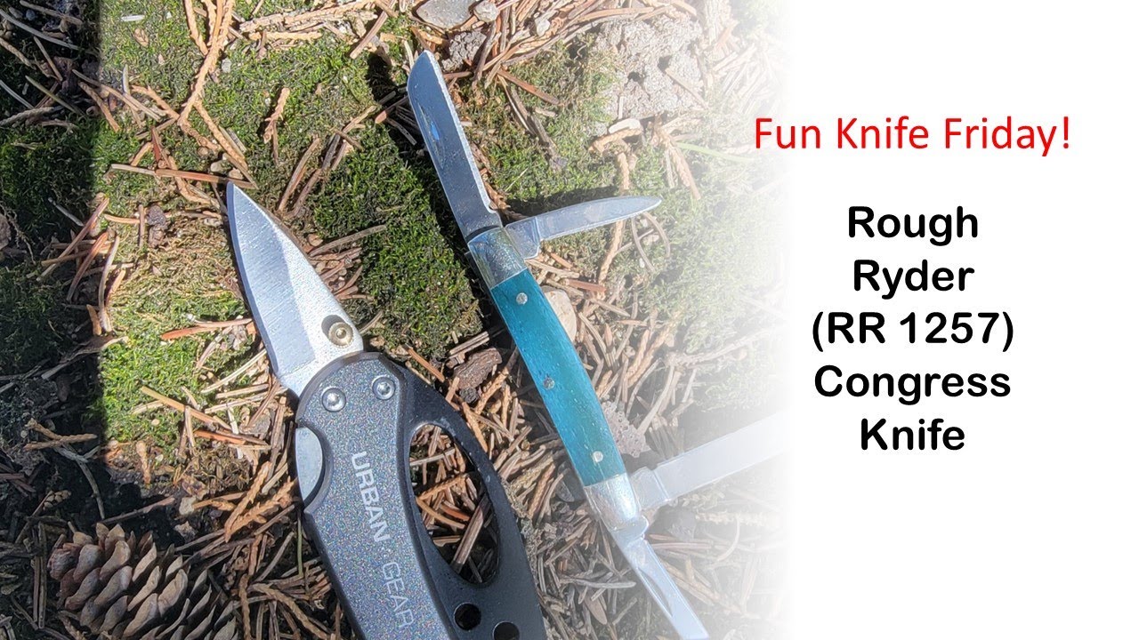 Fun Knife Friday: Rough Ryder (Little) Congress Knife #funknifefriday ...