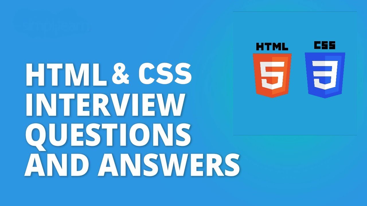 Html And Css Interview Question With Answer Interview Question For 3263