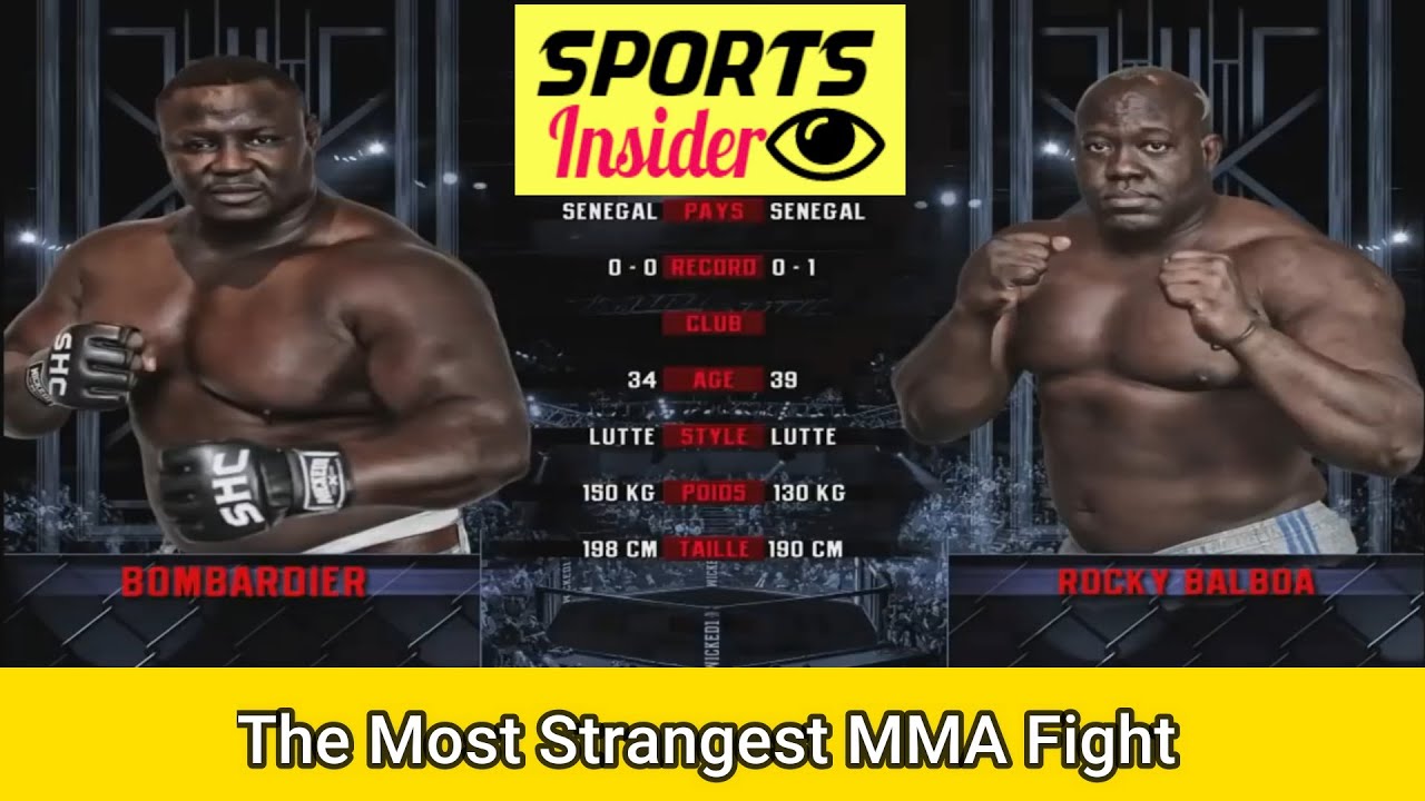 The Most Strangest Fight ever | MMA Fight - BOMBARDIER Bombs vs Rocky ...
