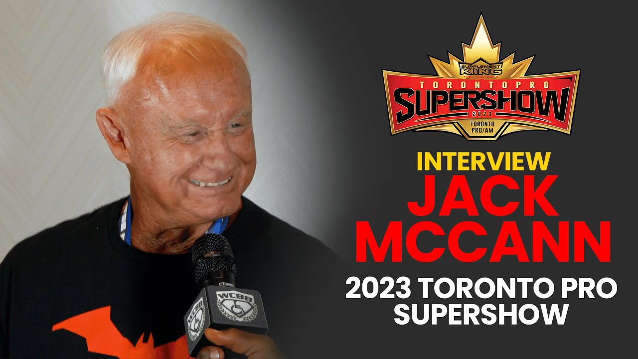 Jack McCann's Interview - 2023 Toronto Pro SuperShow - YouTube
