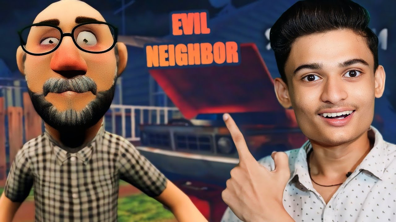Funniest Moments With My Crazy Neighbor #fivenightsatfreddys - YouTube