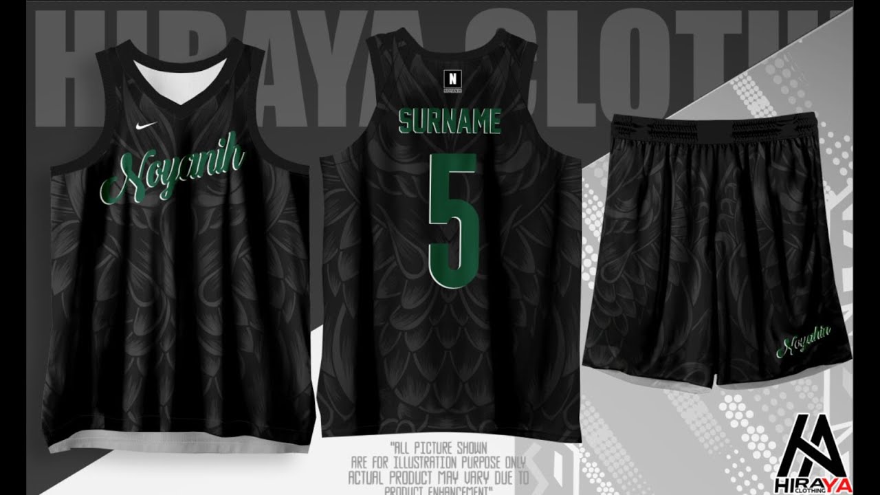 BASKETBALL JERSEY PATTERN AND MOCK UP HINAYON TEAM | PADAYON TV - YouTube