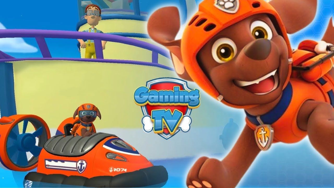 Paw Patrol | Zuma diving water rescue | collect all underwater pup ...
