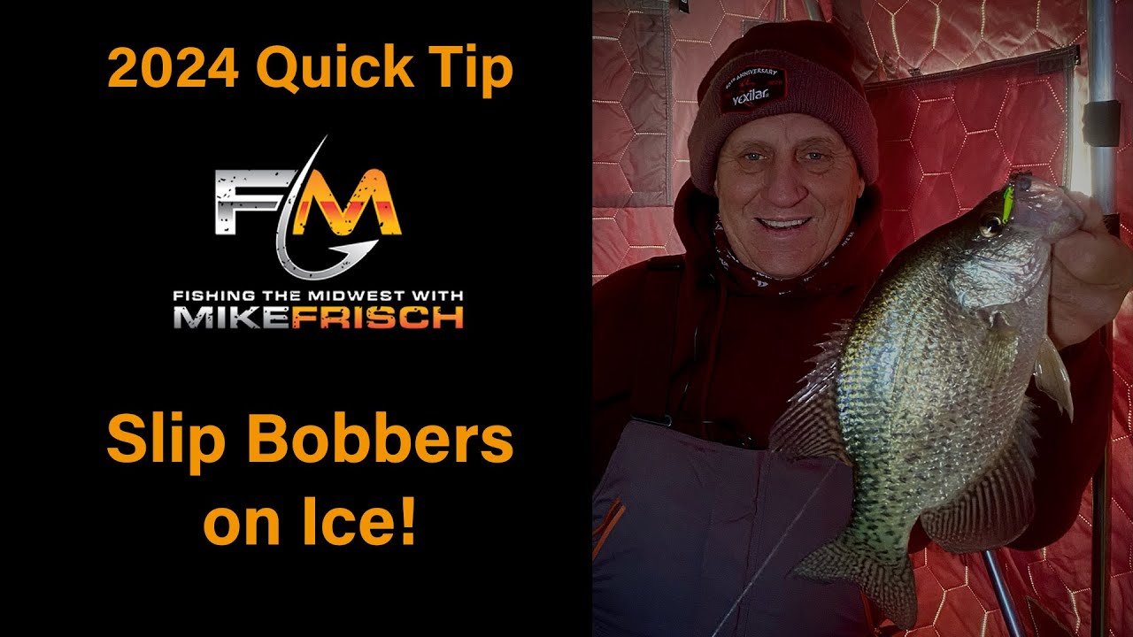 Using Slip Bobbers & Minnows for Ice Fishing - 2024 Quick Tip - YouTube