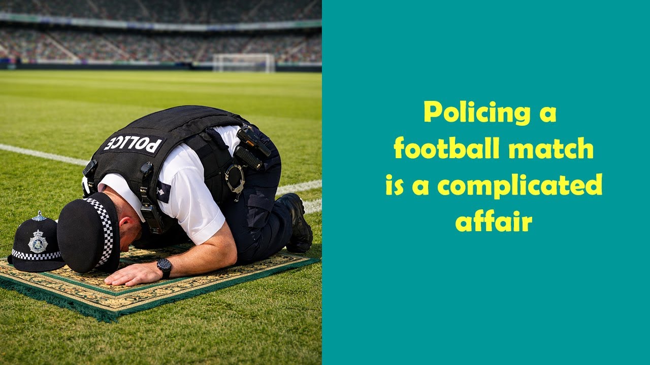 Policing football matches explained to Parliament and I'm still lost ...
