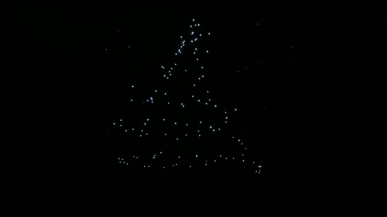 Starbright Holidays Aerial Drone Show at Disney Springs - 4 January ...