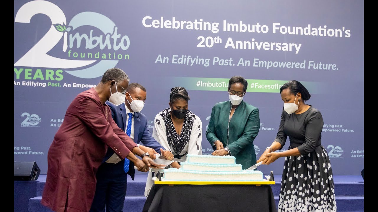 Imbuto Foundation celebrates 20 years - YouTube
