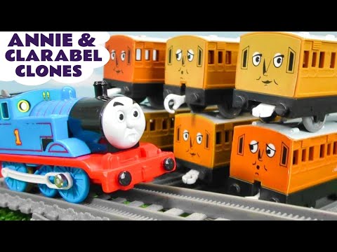 How many Annie and Clarabel's does Thomas the train need?
