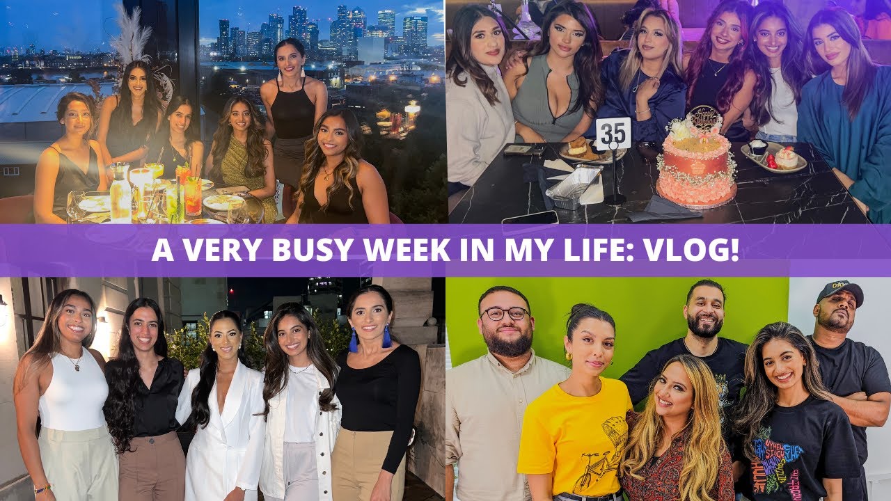 A VERY BUSY WEEK IN MY LIFE! birthday celebrations, meeting tiktok ...