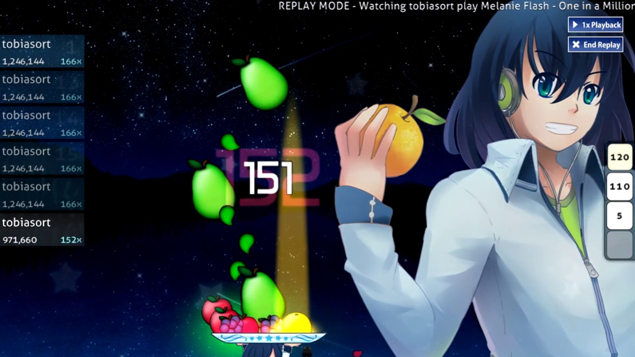 [osu!] Melanie Flash - One in a Million (Nightcore Mix) (tobiasort ...