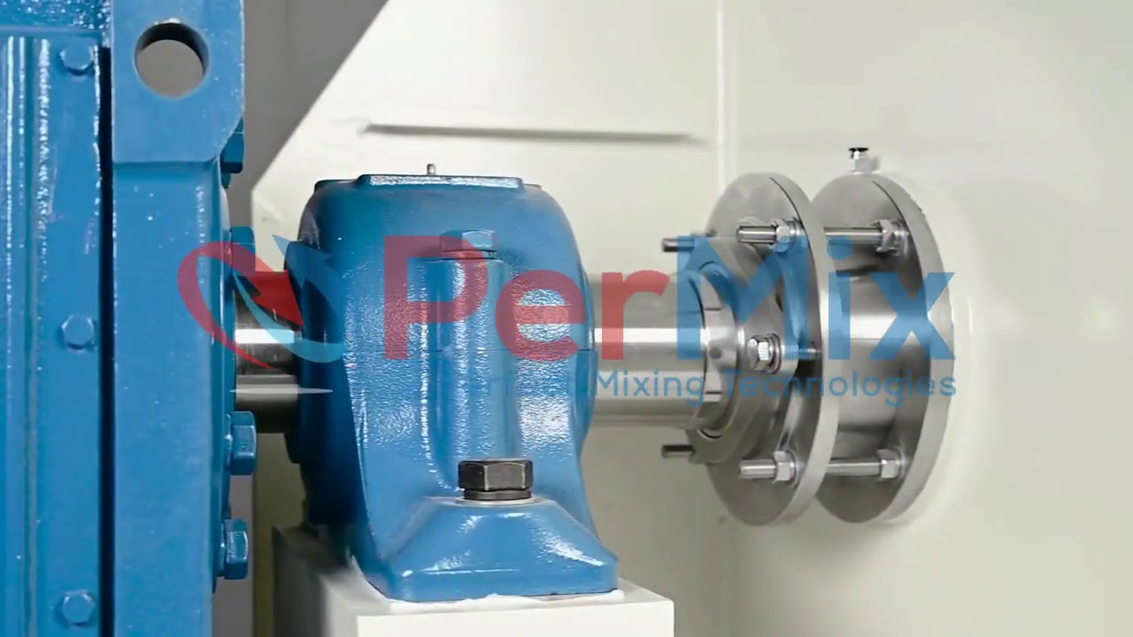 PerMix Ribbon Mixer Model PRB 2000 - YouTube
