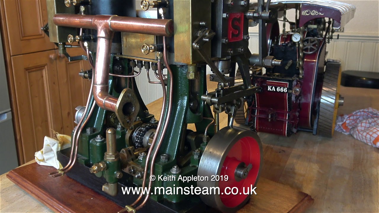 TWO STUART 5A STEAM ENGINES - PART #1 - YouTube