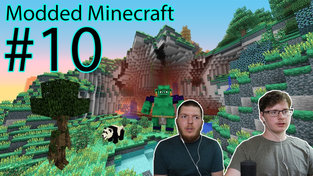 Modded Minecraft 10: Crazy Things Happen - YouTube