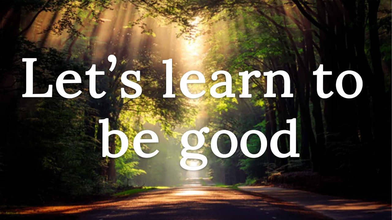 Let's learn to be good | SNIGDHA BALA A. N. treats us to a virtuoso performance - YouTube