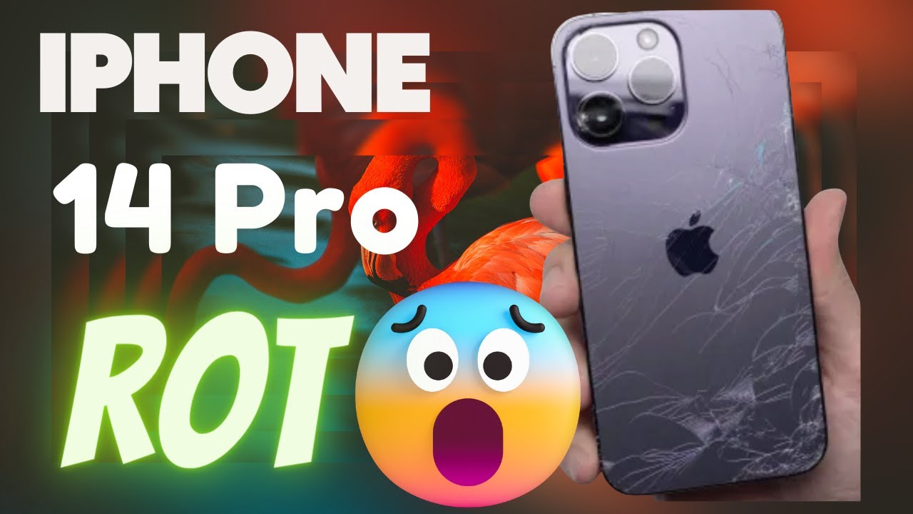 IPHONE 14 PRO ROTO DE ATRAS 😭 - YouTube