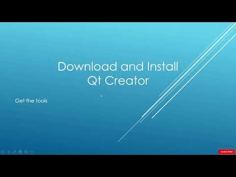 Download and Install Qt & Tools on Windows - YouTube