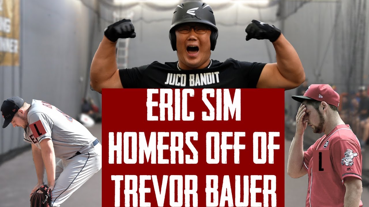 Eric Sim FINALLY HOMERS off of Trevor Bauer!!! | Live At-Bats - YouTube