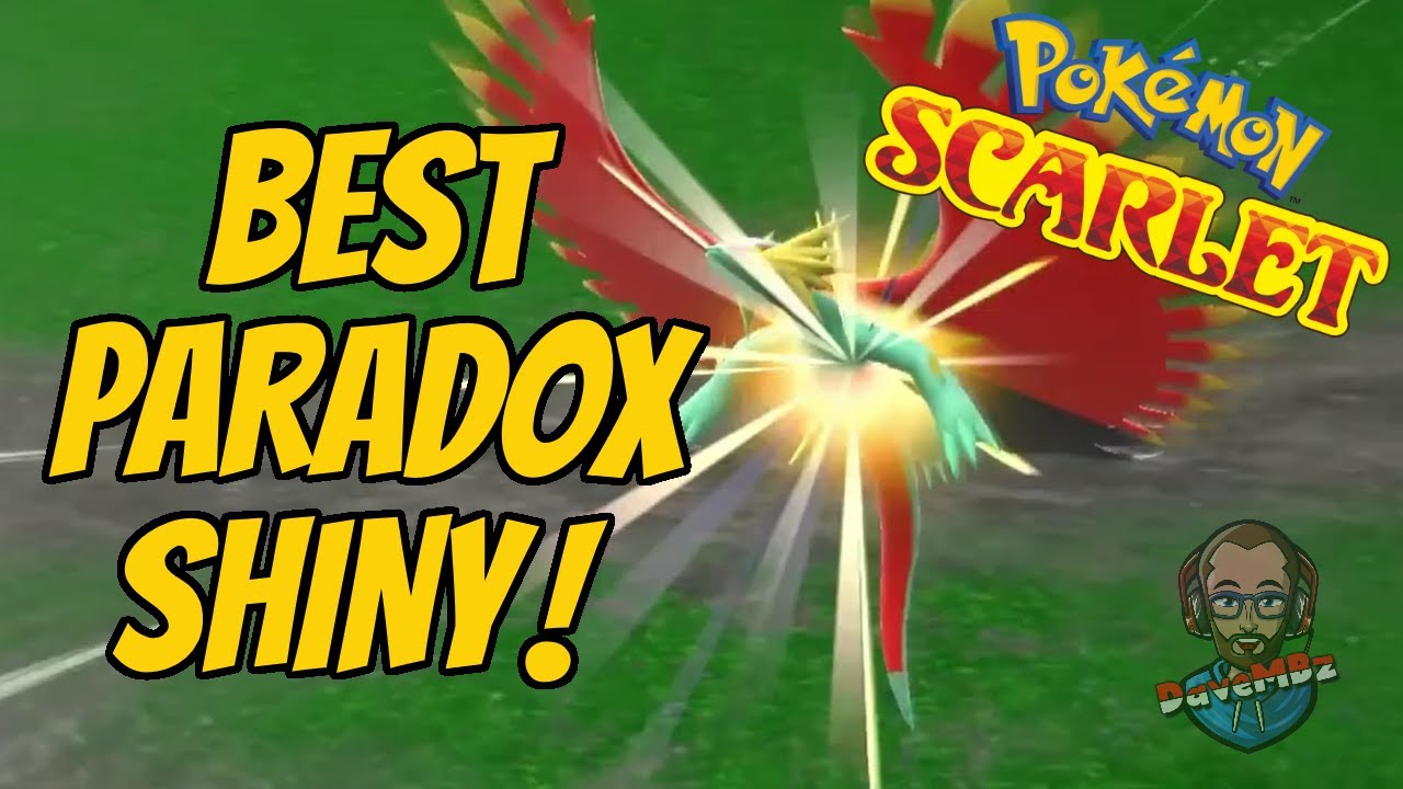 We caught the BEST Shiny Paradox in Pokémon Scarlet & Violet - YouTube