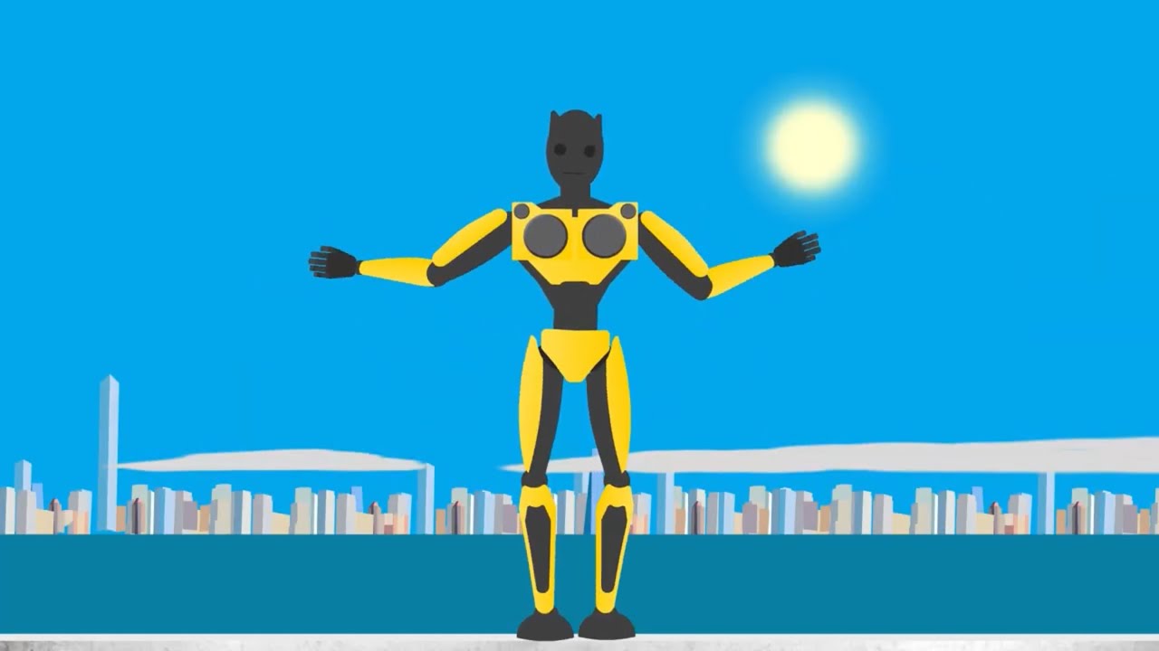 Robot dance 2020 - Animation Short Film - YouTube