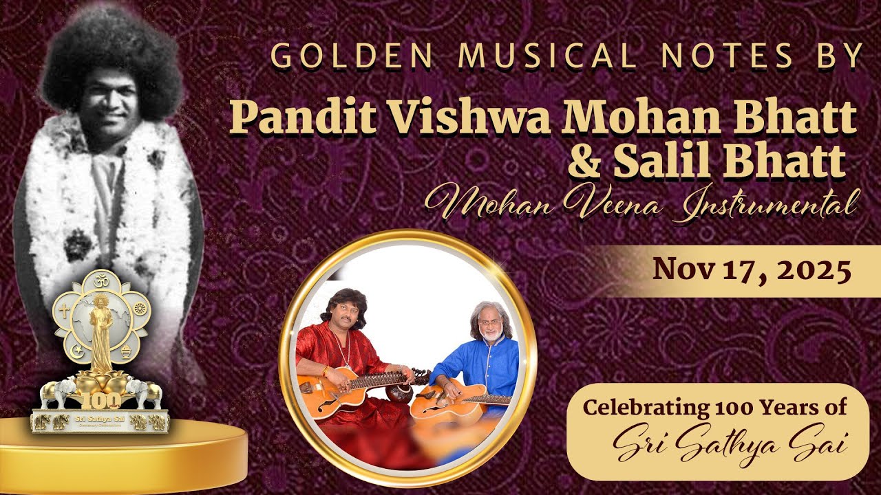Concert by Pandit Vishwa Mohan Bhatt & Salil Bhatt |100 Years of Sri ...