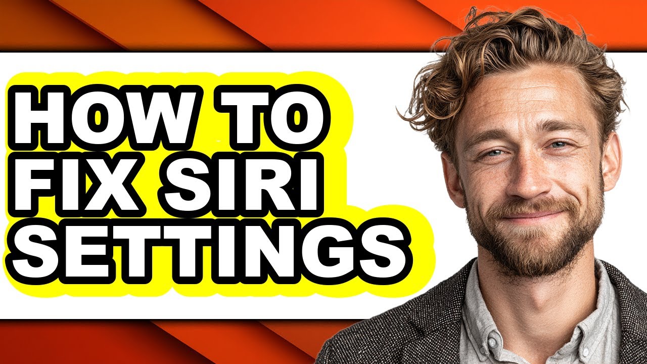 How to Fix Siri Settings - Easy Guide - YouTube
