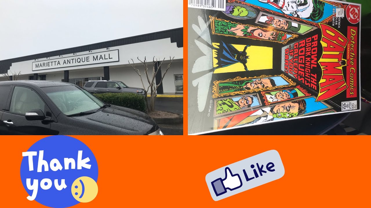 Shopping at Marietta antique Mall - YouTube