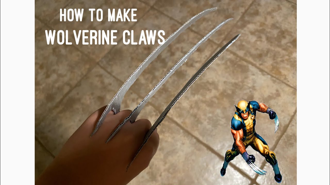 How to make Wolverine Claws - YouTube