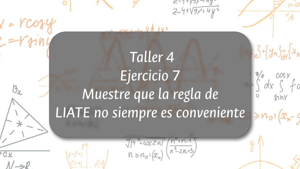 Taller 4| Ejercicio 7: Muestre que la regla de LIATE no siempre es ...