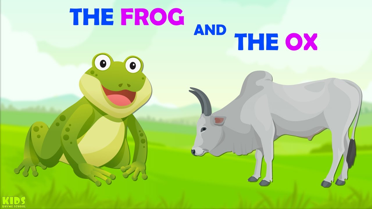 Frog And The Ox | Bedtime Stories | Story Time for Children | English ...
