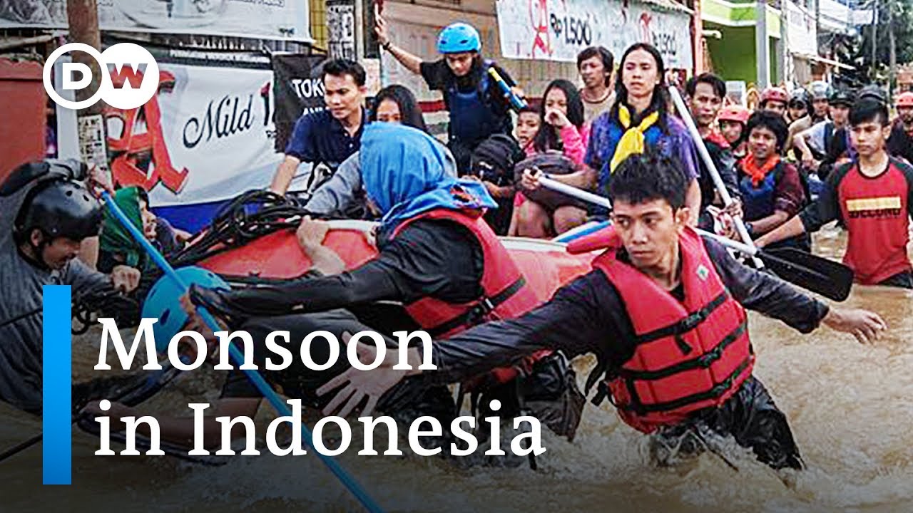 Indonesia faces massive monsoon floods and landslides | DW News - YouTube