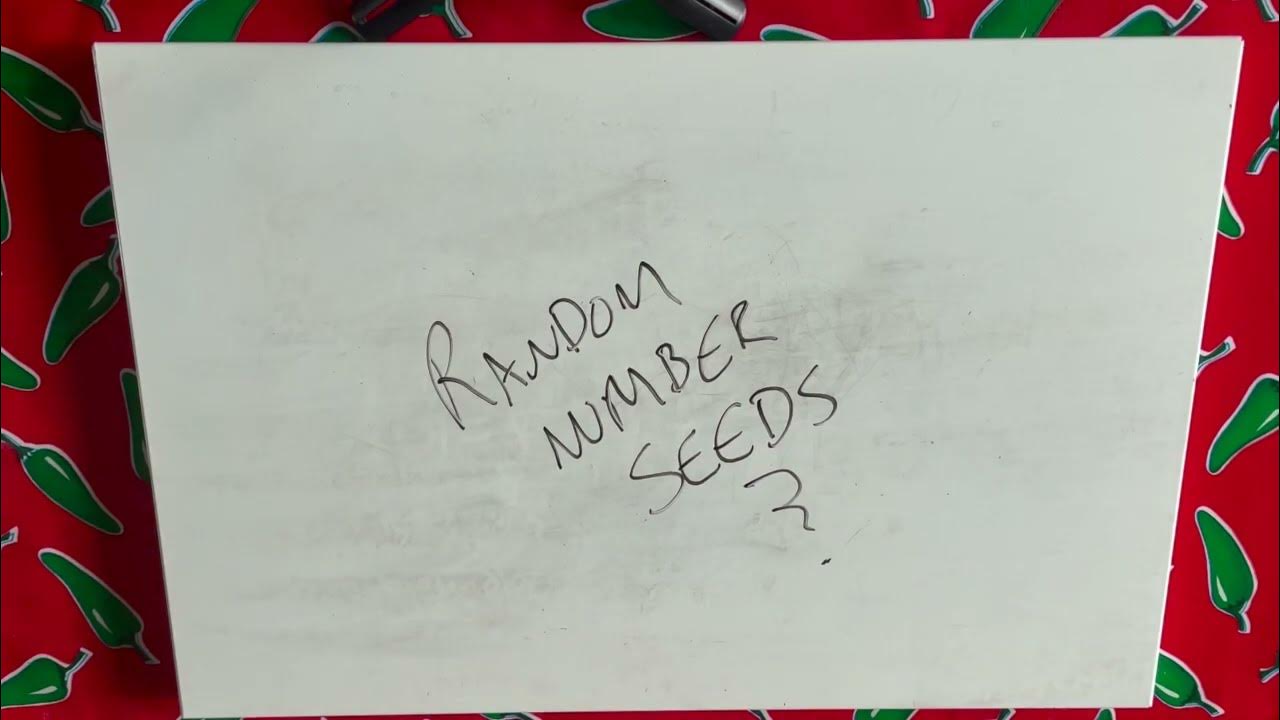 Random Number Seeds in AI Image Generation Explained - YouTube