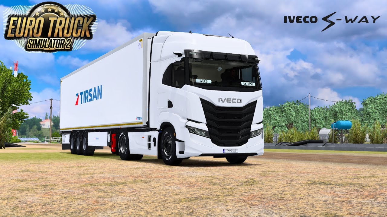 ETS2 1.53 | IVECO S-WAY | Greece | No Realistic Driving - YouTube