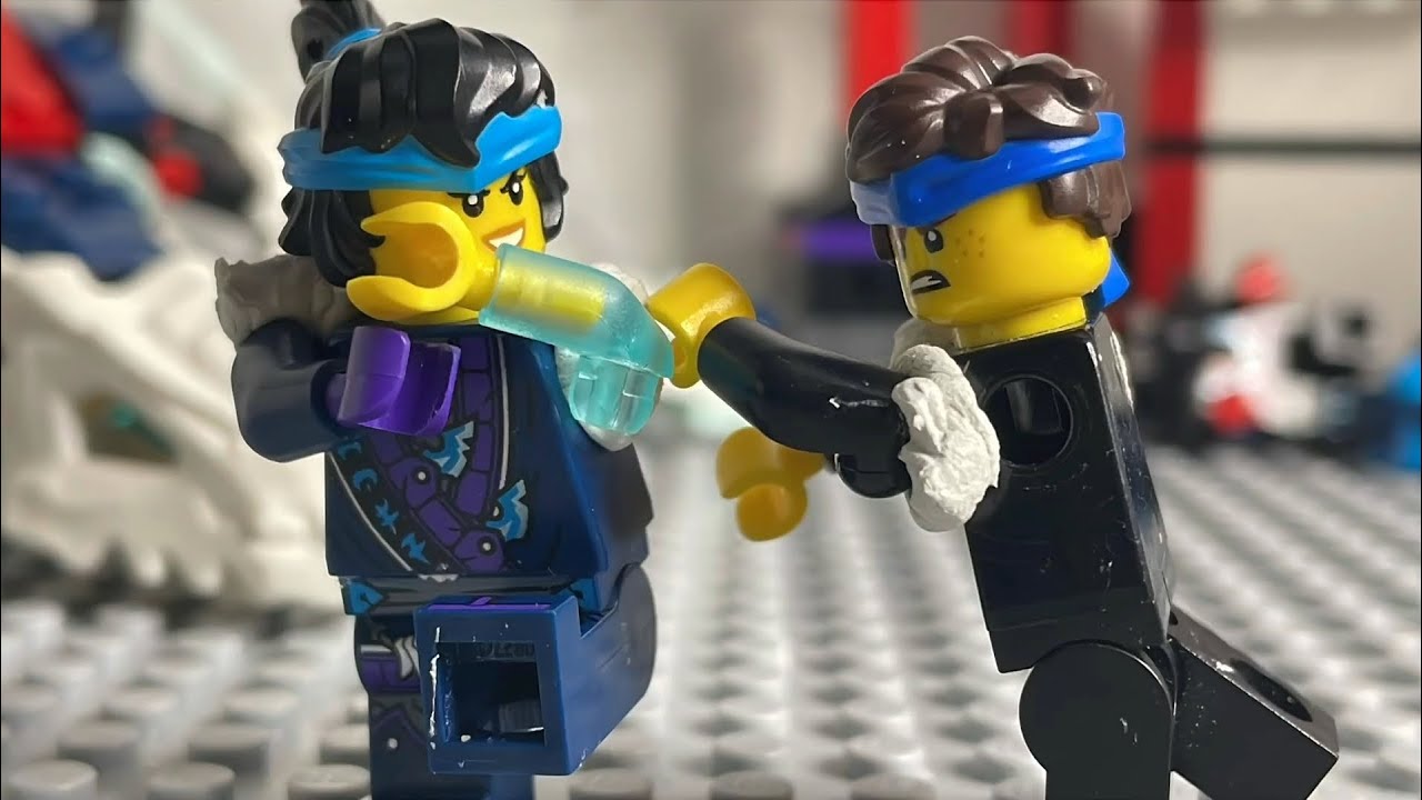 Jay vs Nya | Ninjago Dragons rising season 4 | @AckulBricks contest ...
