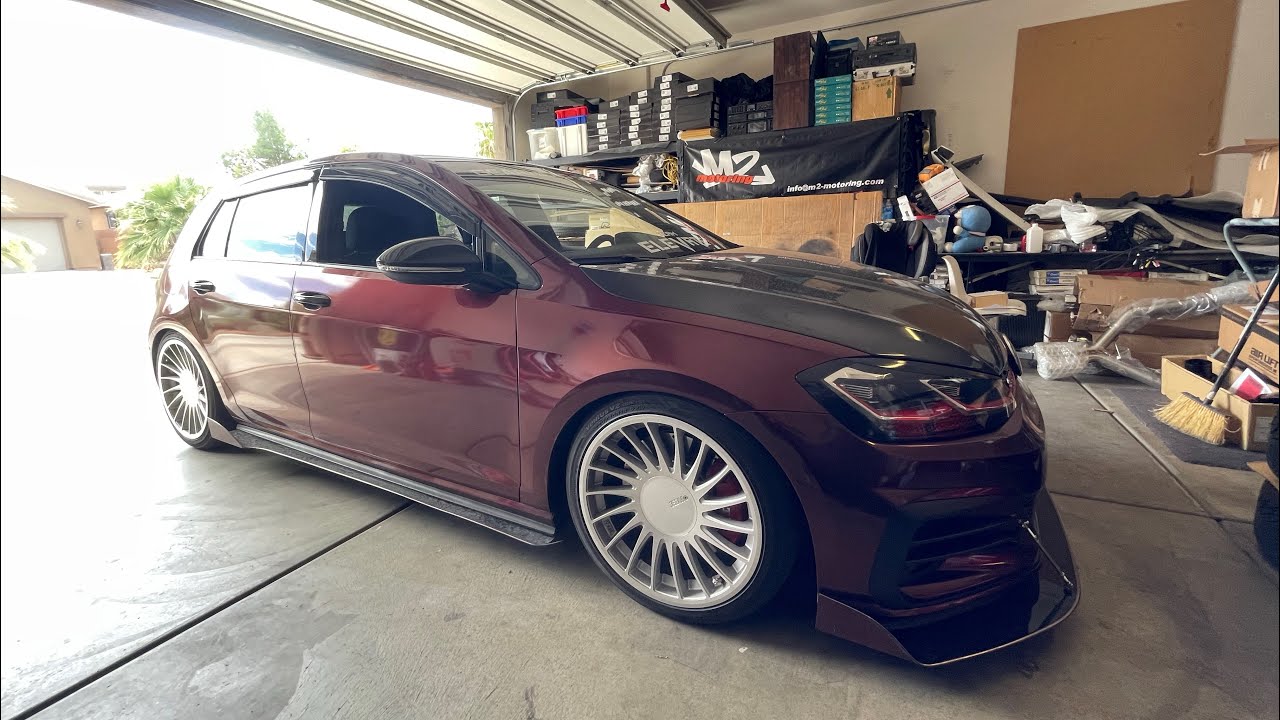Chad's VW GTI Airlift Performance Install Part 2 - YouTube