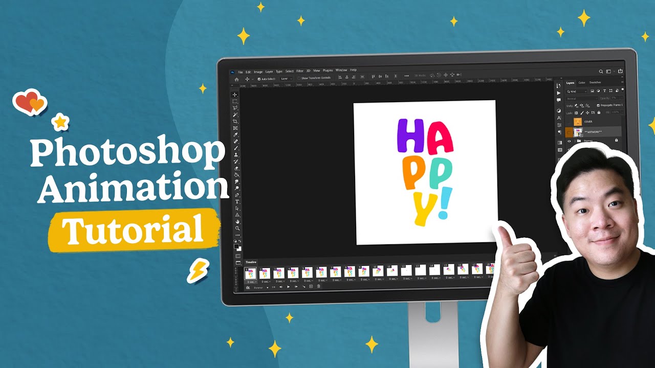 Photoshop Animation Templates Tutorial [GIF Maker for Animated ...