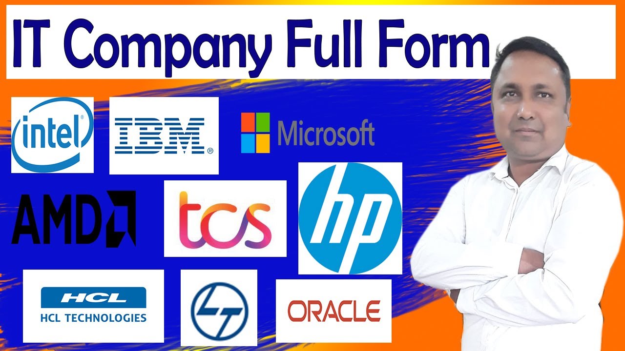 Full Form Microsoft Intel HP Full Form AMD Full Form TCS HCL L T